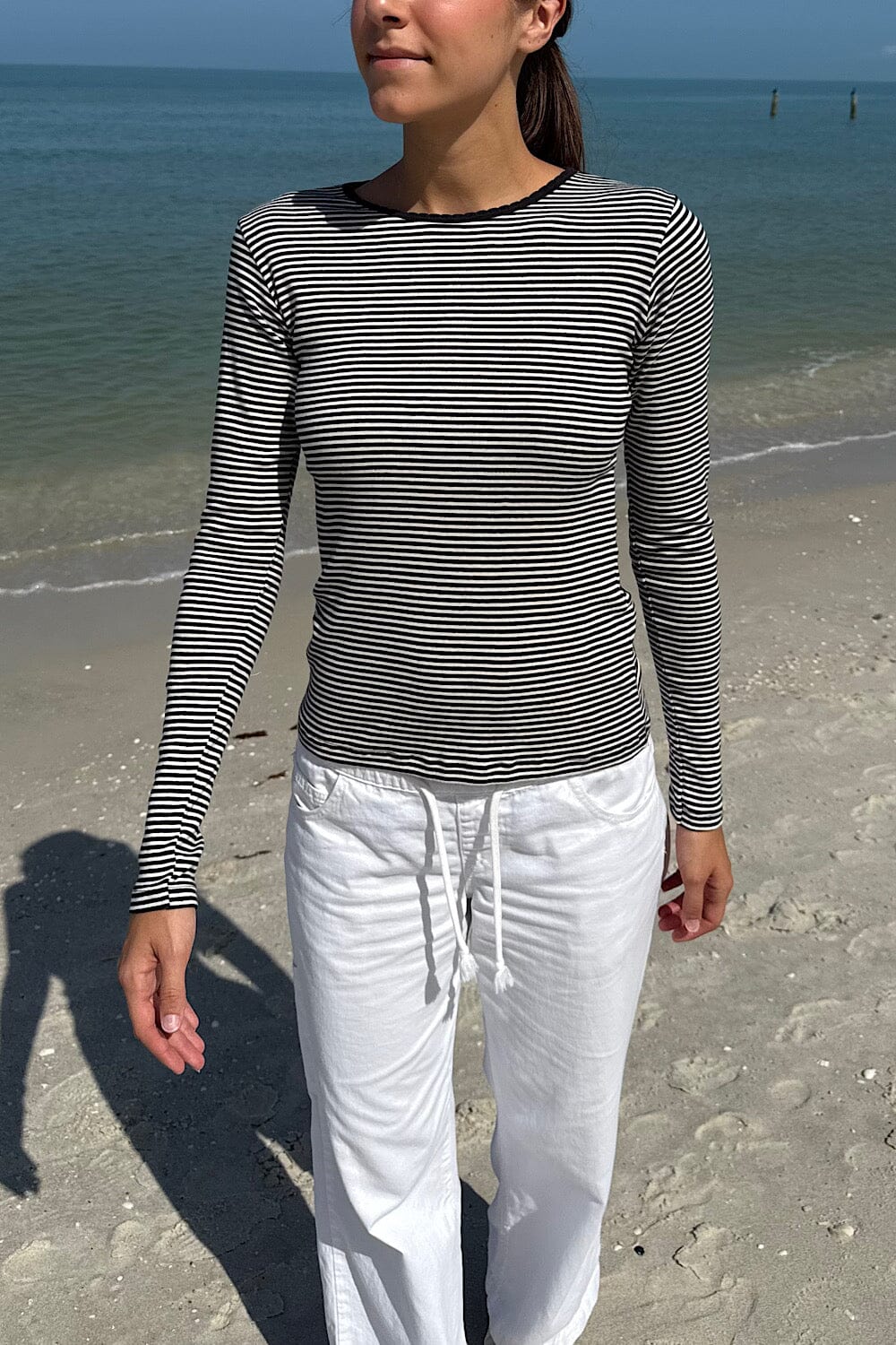 Brandy Melville Usa-Leah Stripe Top – Brandy Melville Australia