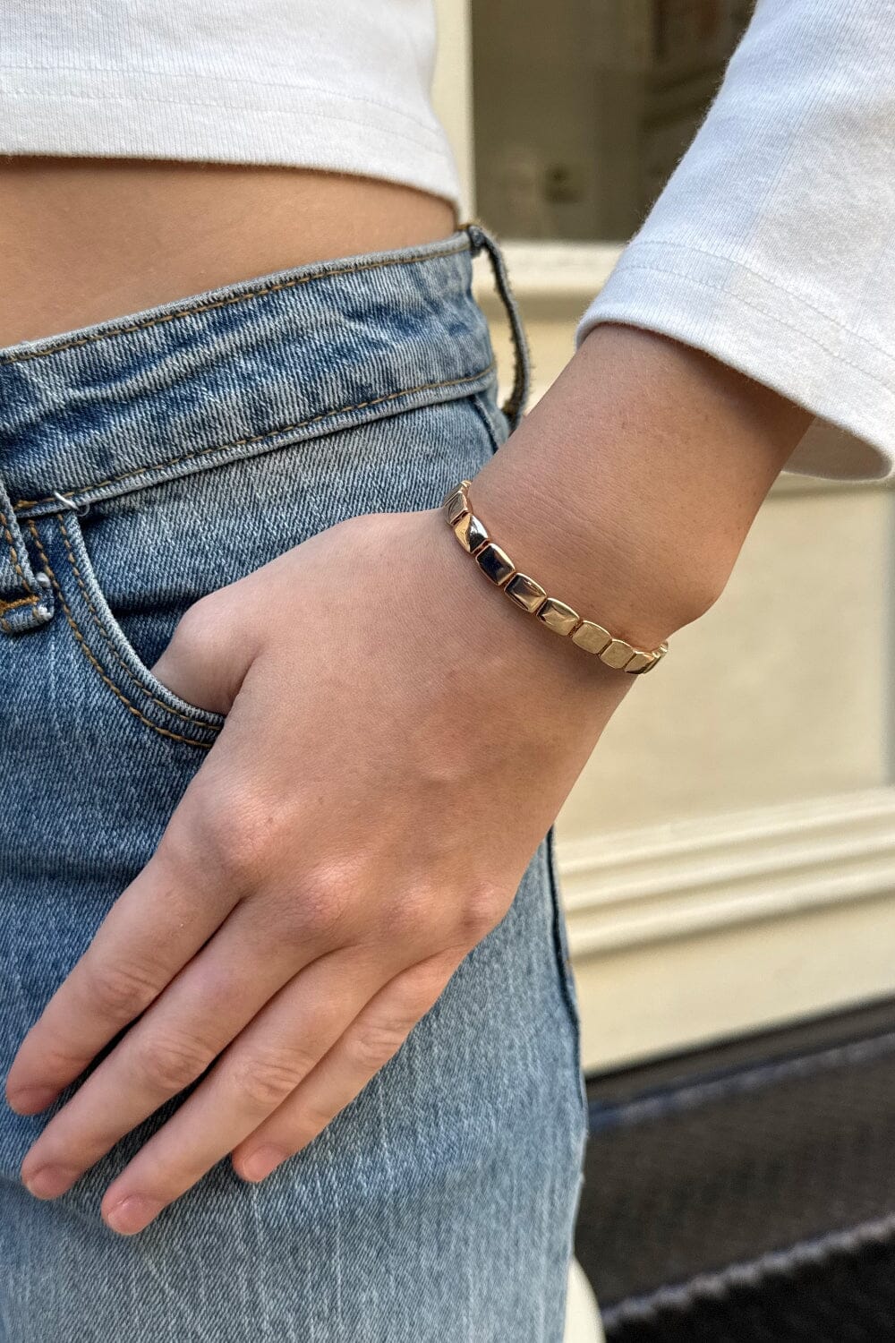 Square Link Bracelet – Brandy Melville Australia