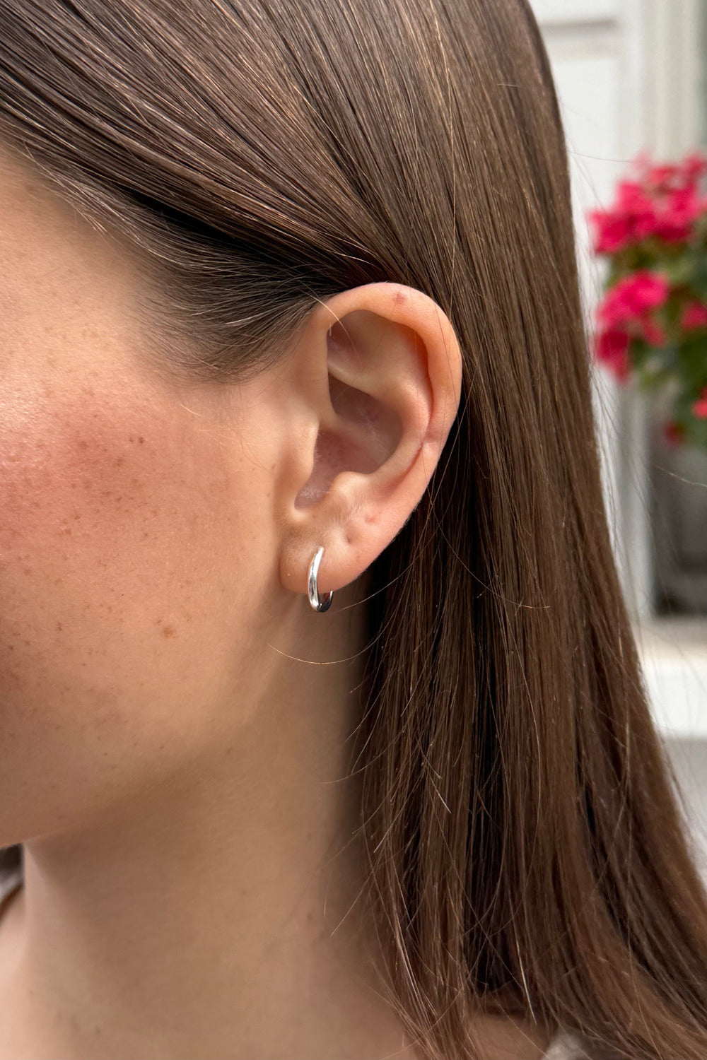 Sterling Silver Mini Hoops – Brandy Melville Australia