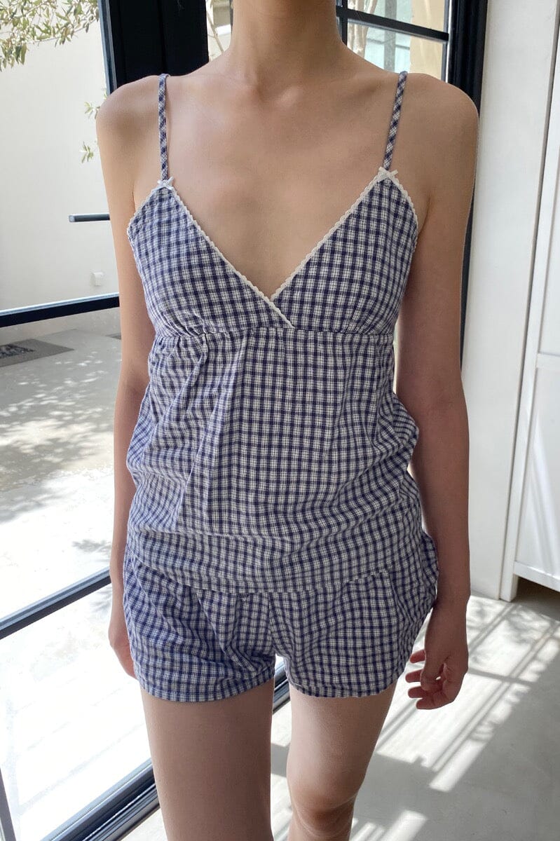 Edith Plaid Tank – Brandy Melville Australia